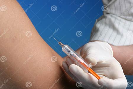 Close Up of Injection - Studio Shot Stock Photo - Image of injection ...