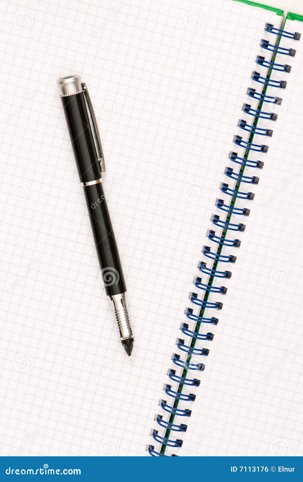 Close Up of Ink Pen on the Paper Stock Photo - Image of black, close ...