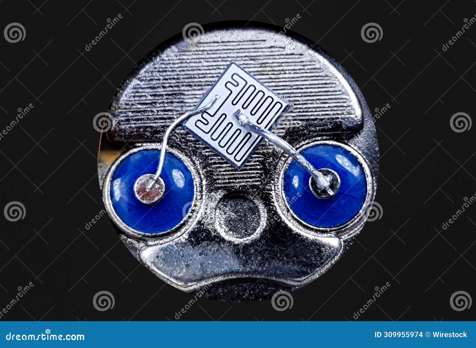 Close-up of the Inside of a Transistor Stock Photo - Image of design ...
