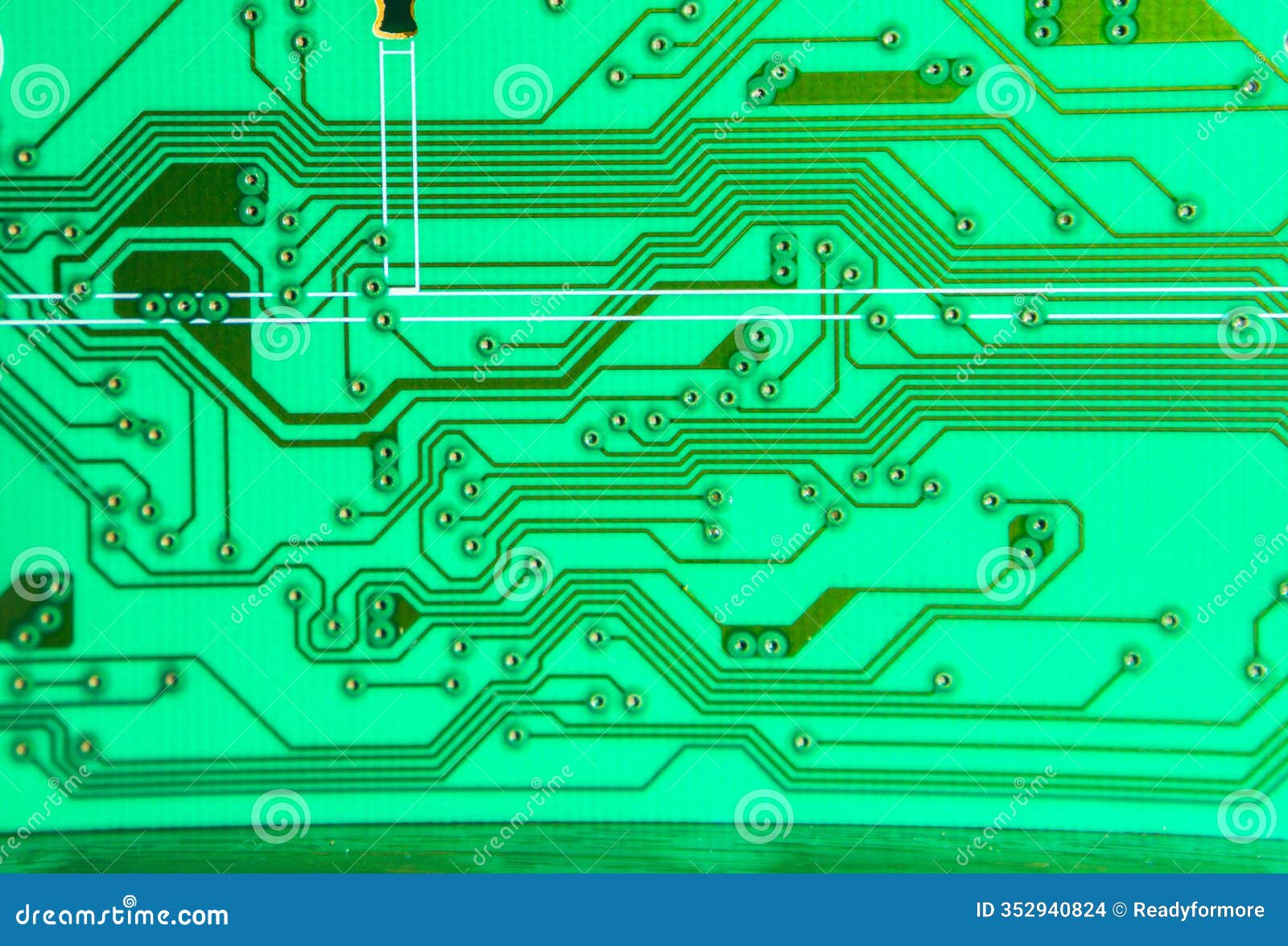 Close-up of Integrated Electronic Circuit Boards Stock Photo - Image of ...