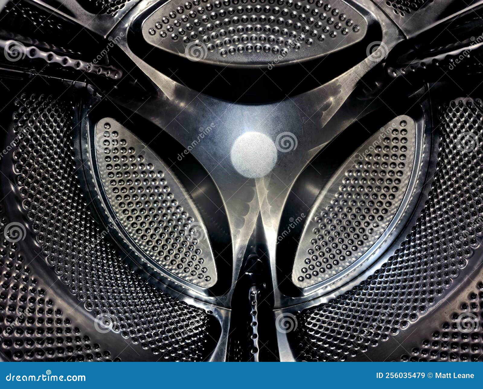 Creative Clothes Dryer Technology with Circular Textures Stock Image ...