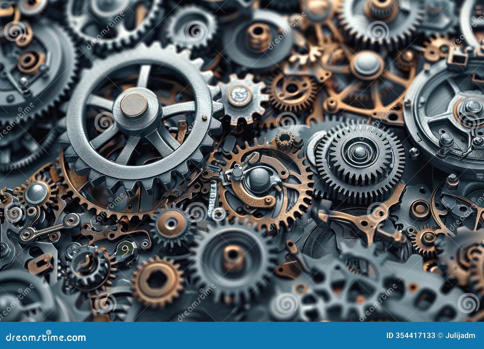 A Close-up Of Interlocking Gears And Cogs, Symbolizing Teamwork ...