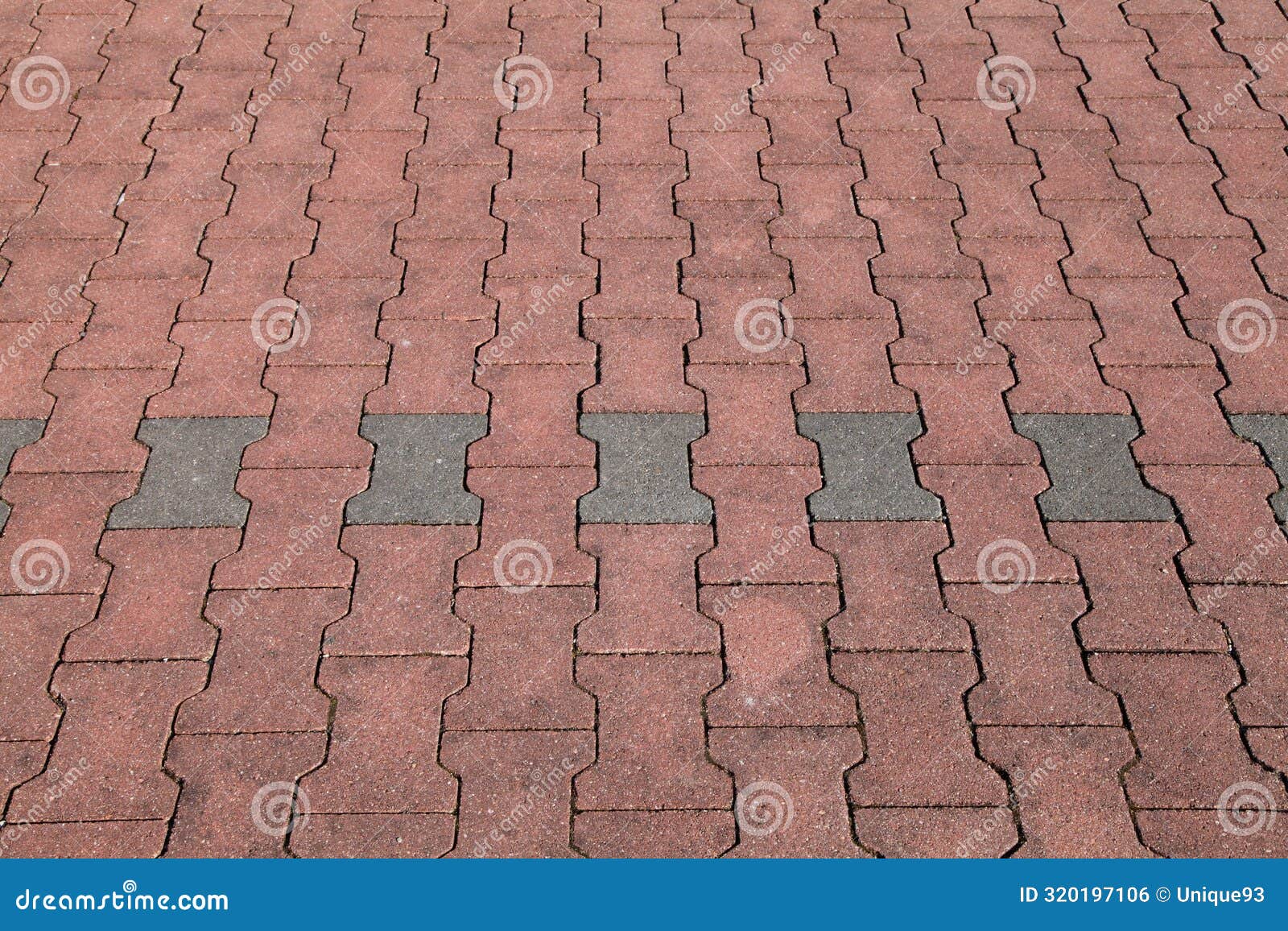 Close-up of Interlocking Paving Stones Stock Photo - Image of stone ...