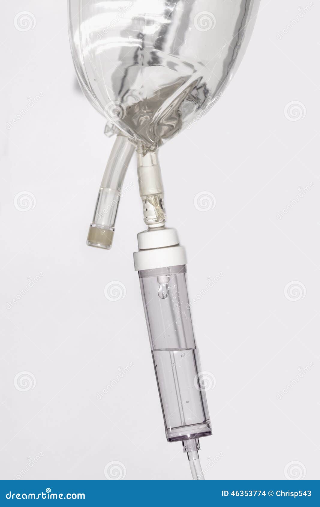 Close-up Of Intravenous Drip In Hospital, Intravenous Saline Solution ...