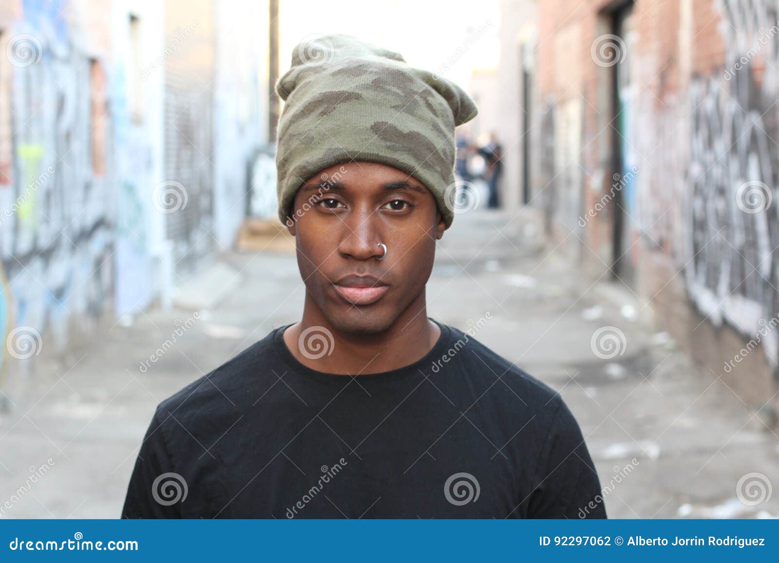 Close Up of an Introverted Young Male Stock Photo - Image of brazil ...