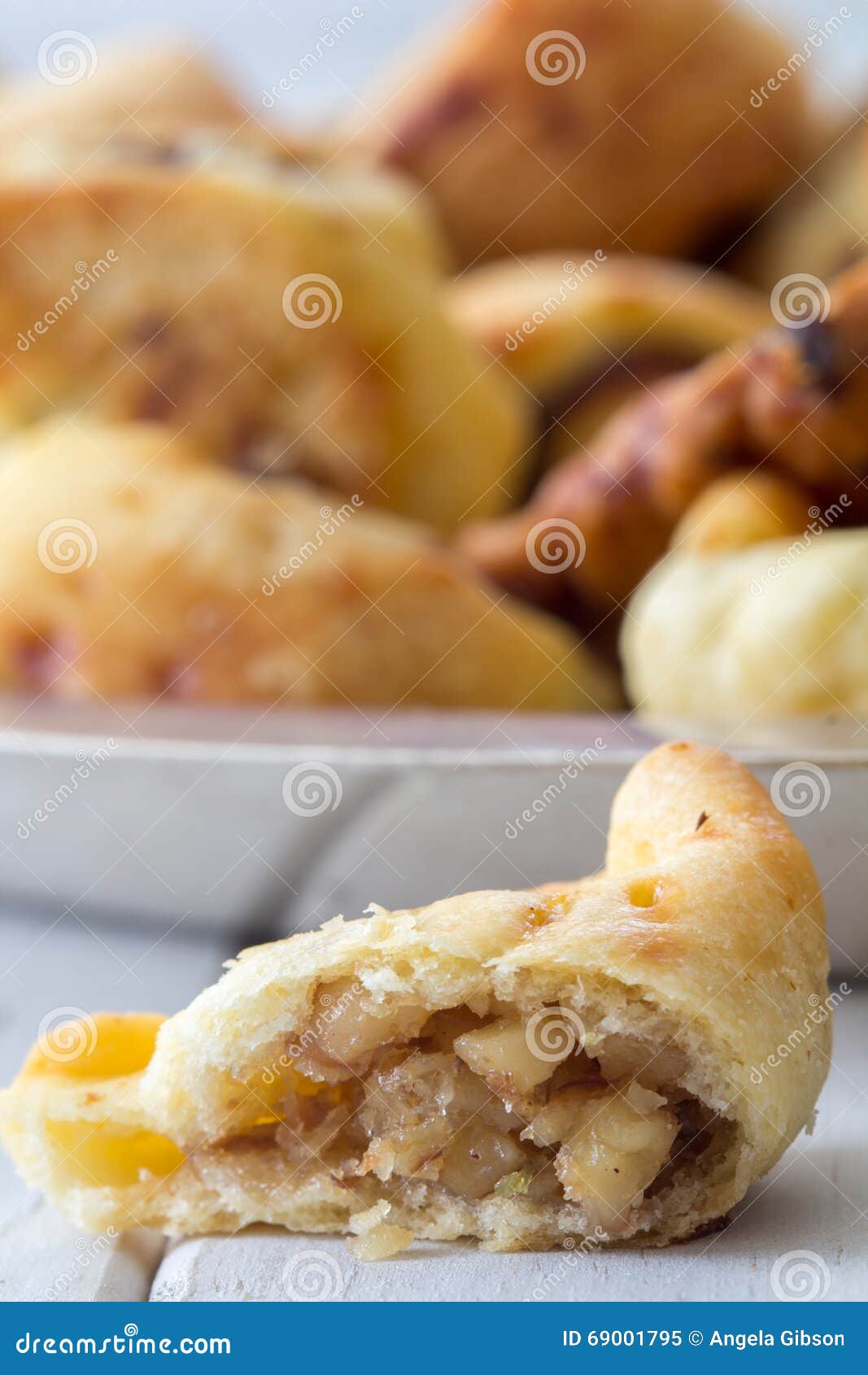 Close Up Iraqi Cookies with Nuts Stock Image - Image of fruit, date ...