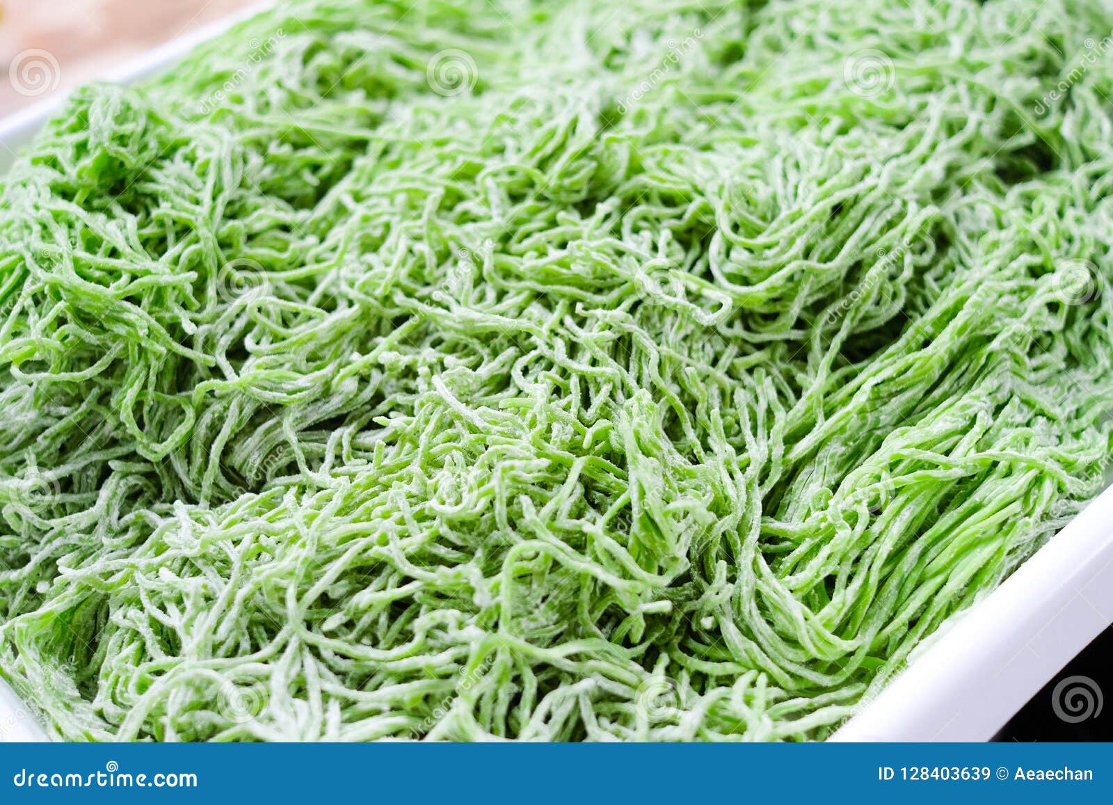 Close up of Jade noodles. stock image. Image of healthy - 128403639