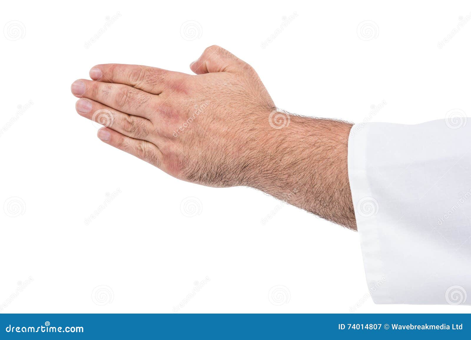 Close-up Of Karate Fighter Making Hand Gesture Stock Image ...