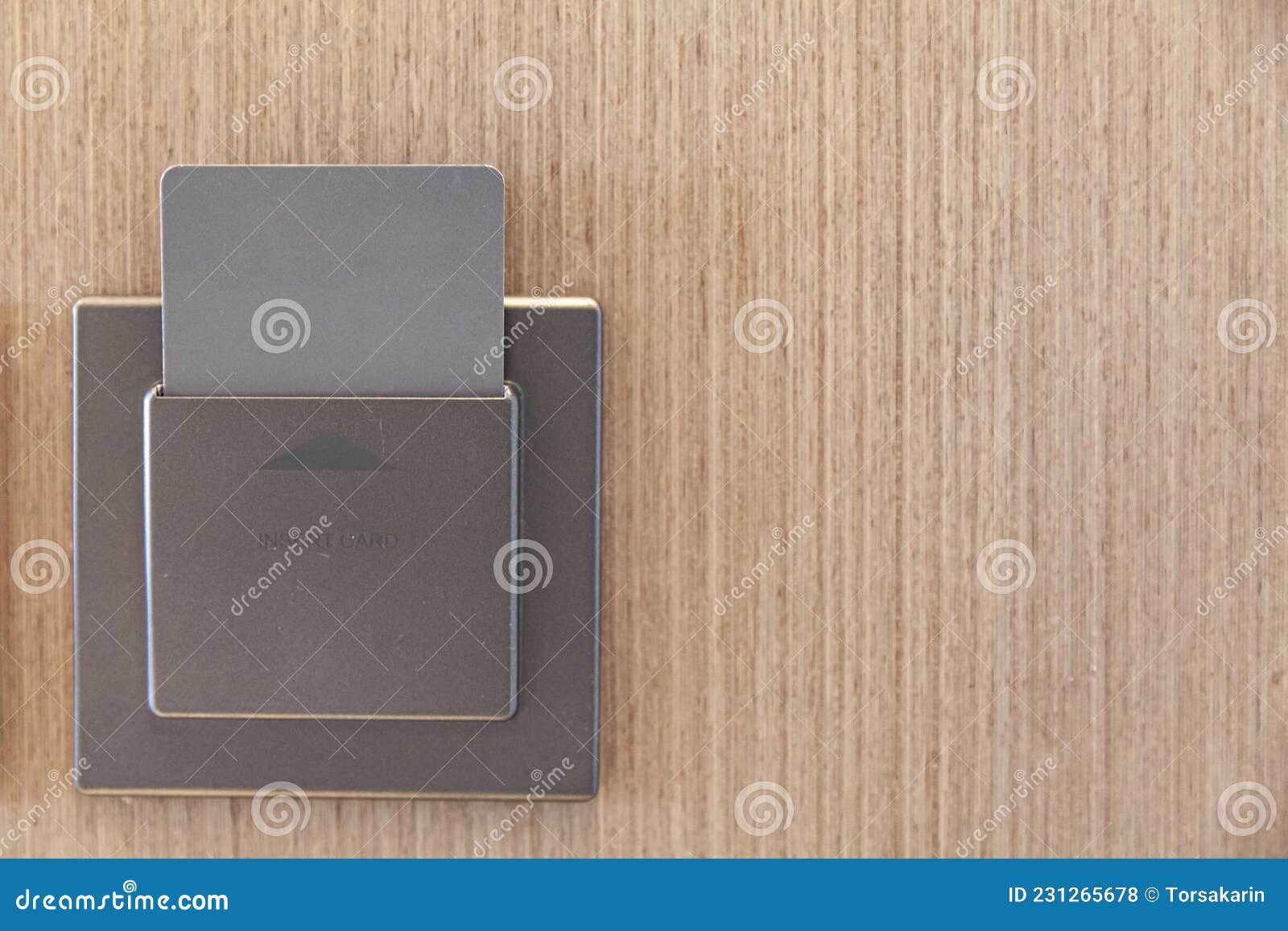 Key Card Holders in Hotel Rooms Stock Photo - Image of access ...