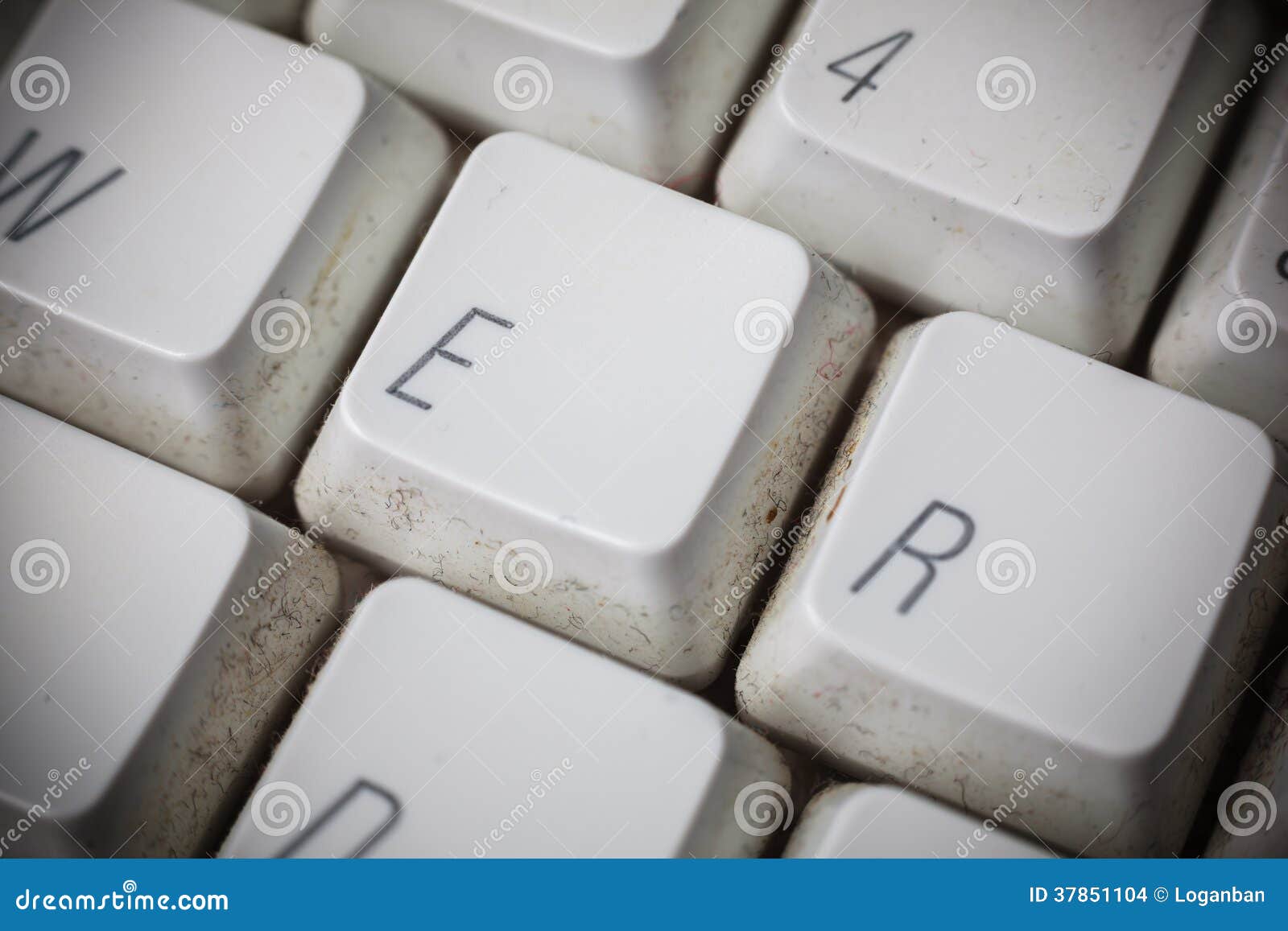 Close up on keyboard stock photo. Image of close, keys - 37851104