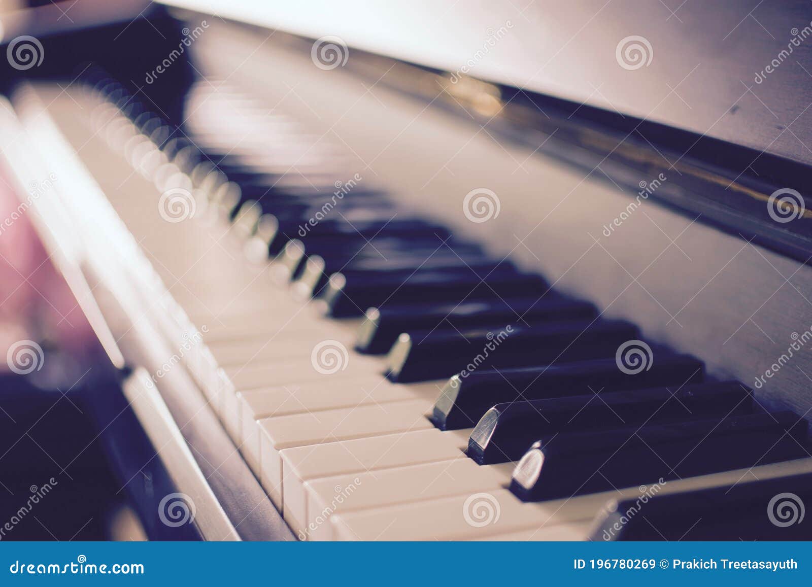 Close-up of a keyboard stock image. Image of music, classic - 196780269