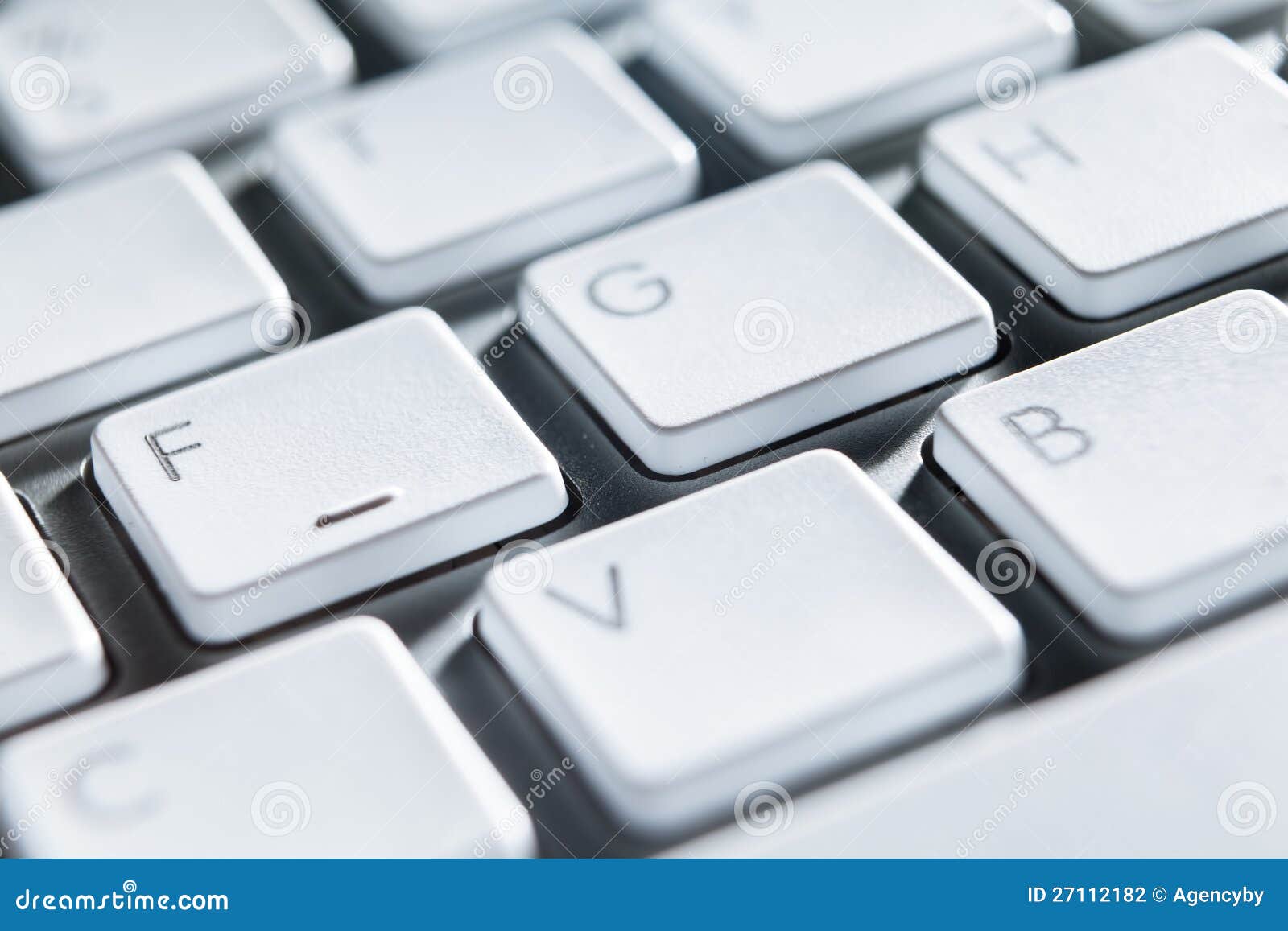 Close Up of Keyboard of a Computer Stock Photo - Image of concept ...
