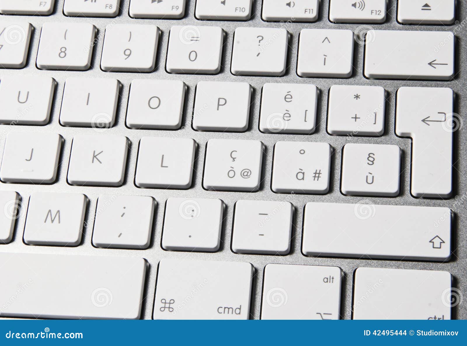 Close Up of Keyboard of a Modern Laptop Editorial Stock Image - Image ...