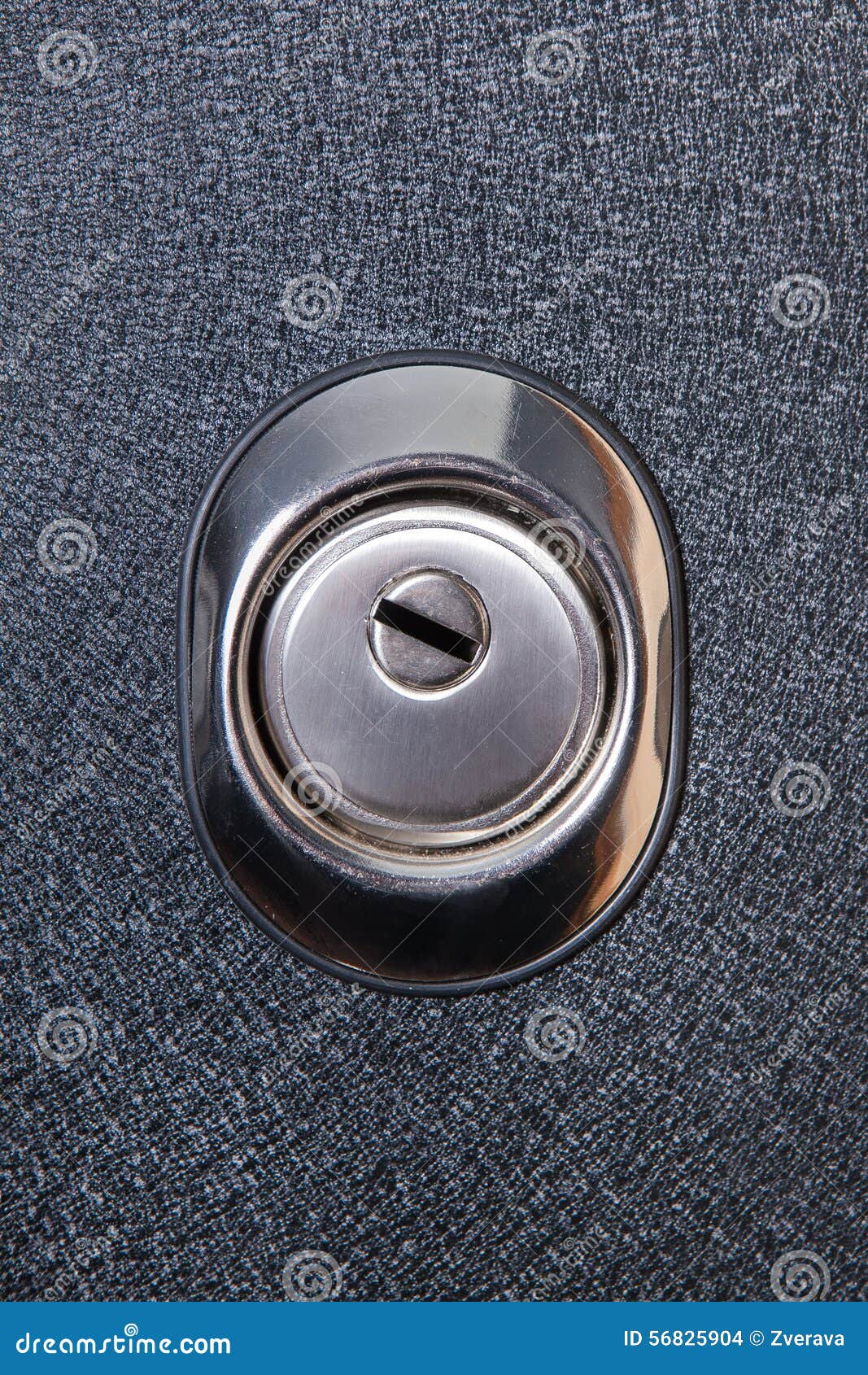 Close Up of Keyhole in Round Lock, Safety Concept Stock Photo - Image ...