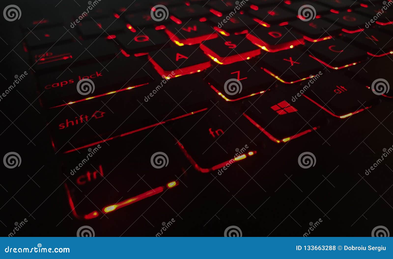 Close-up of the Keypad from an ROG Laptop Editorial Stock Photo - Image ...