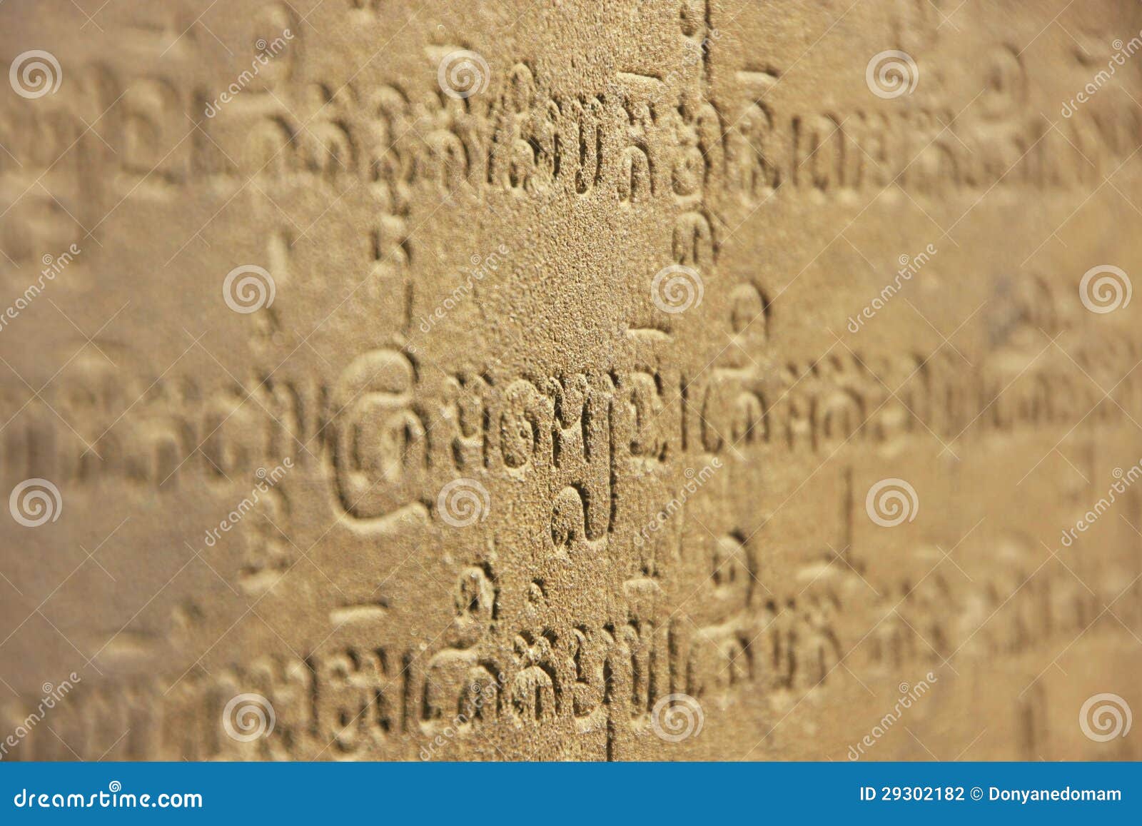 Close up of Khmer writing stock photo. Image of engraved - 29302182