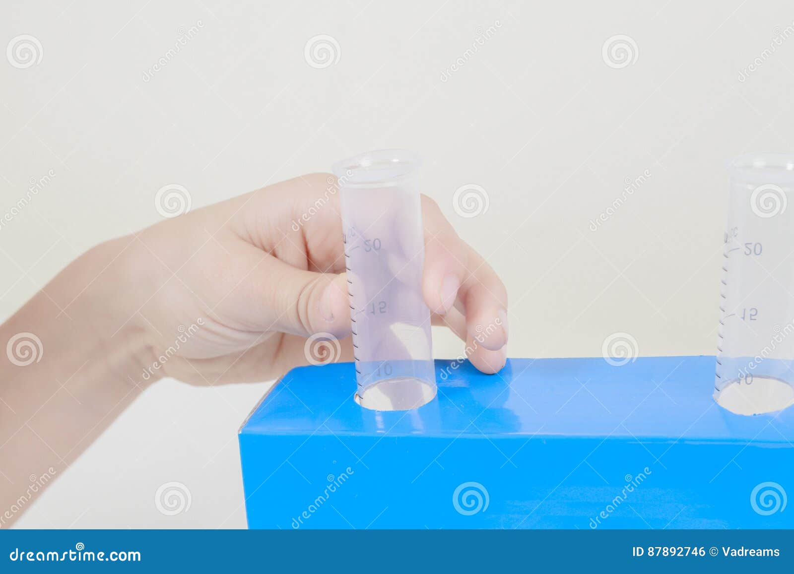 Close-up of Kid Hand Making Science Experiment Stock Photo - Image of ...