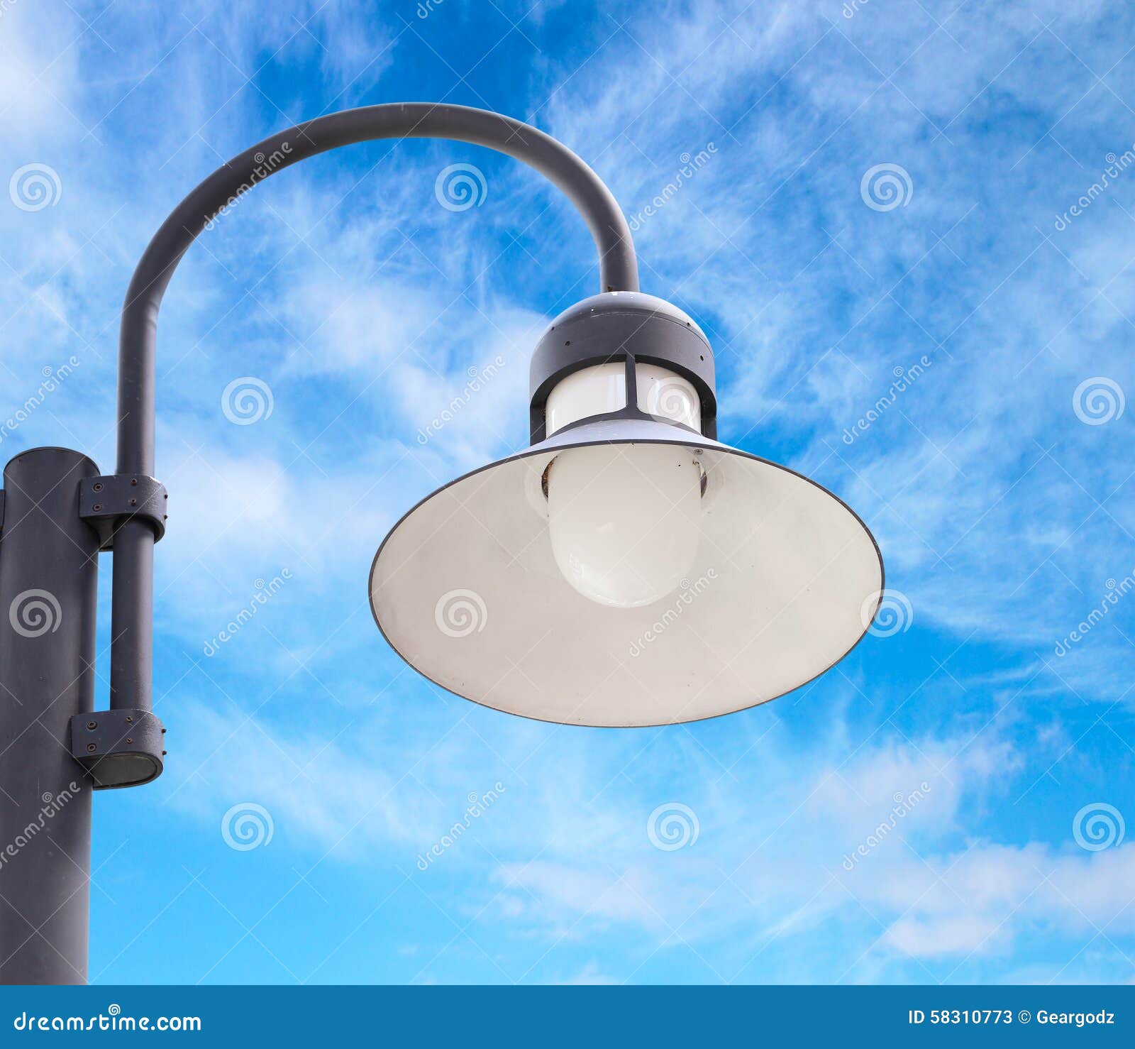 Close up of lamppost stock image. Image of decorative - 58310773