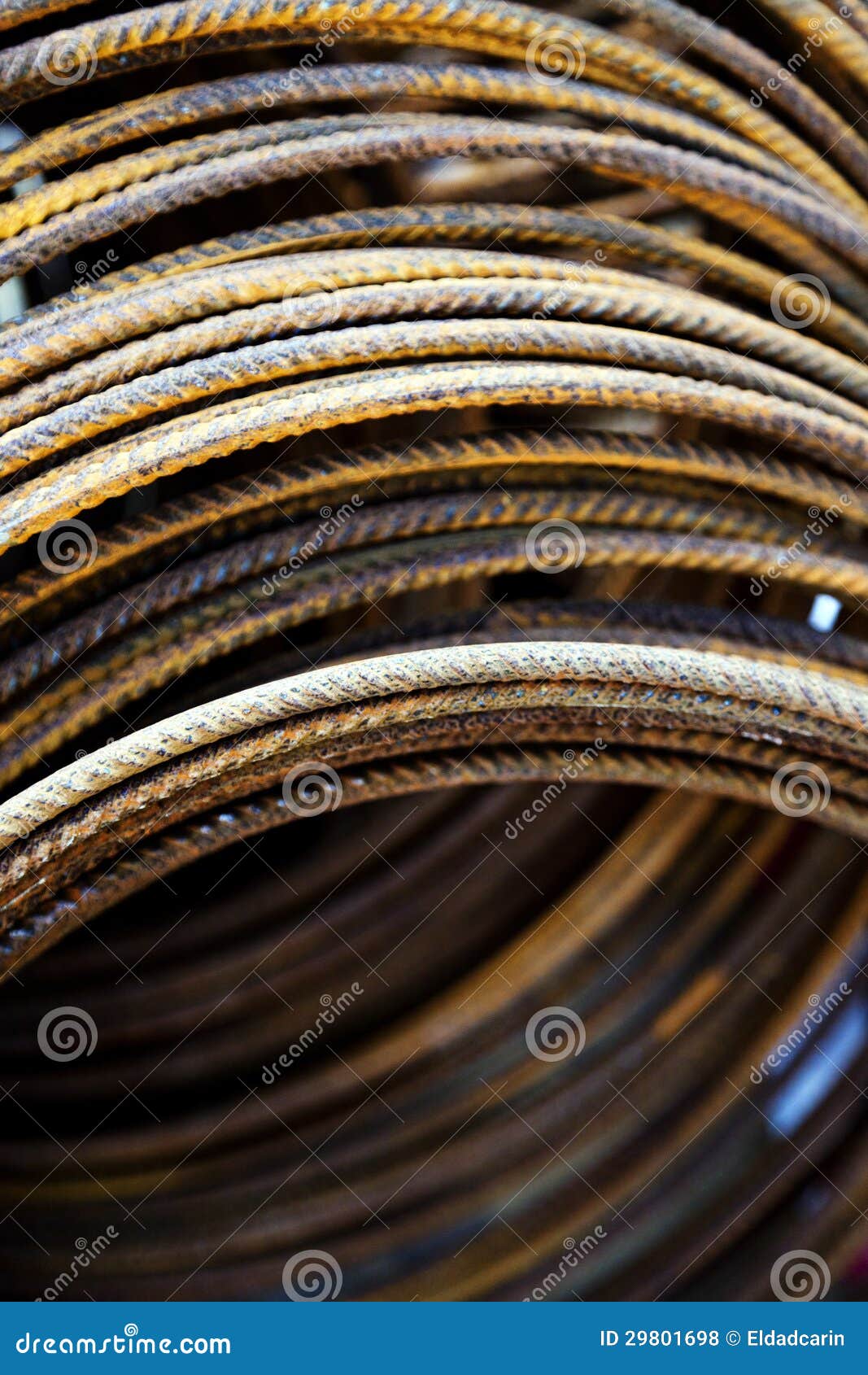 Steel Rods for Construction Stock Photo - Image of material, solid ...