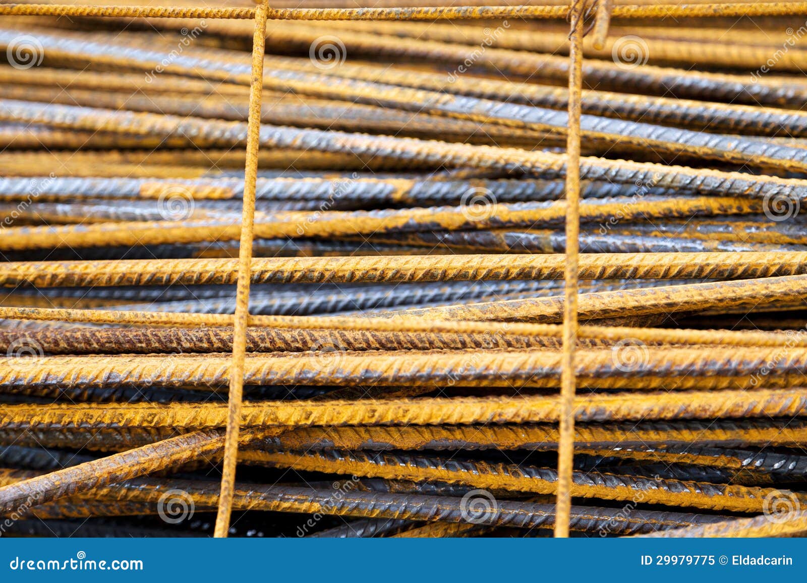 Steel Rods for Construction Stock Image - Image of objects, abstract ...