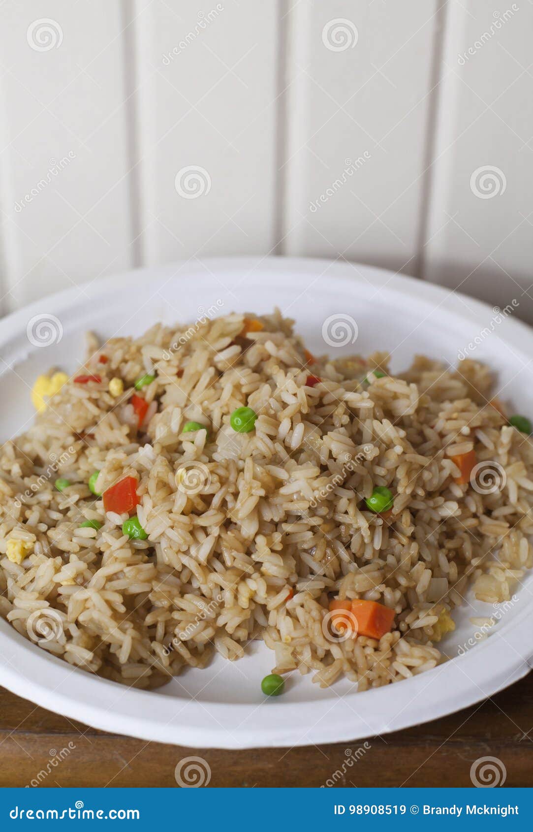 Asian Fried Rice stock image. Image of onions, portion - 98908519