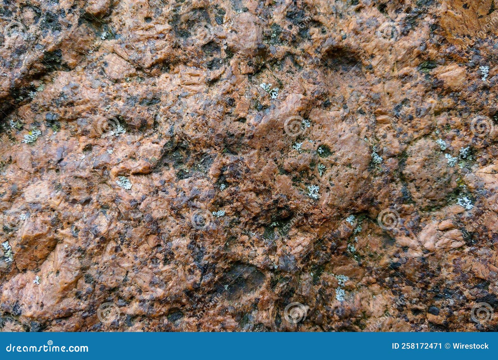 Close-up on a Large Red Stone. Background Stock Image - Image of ...