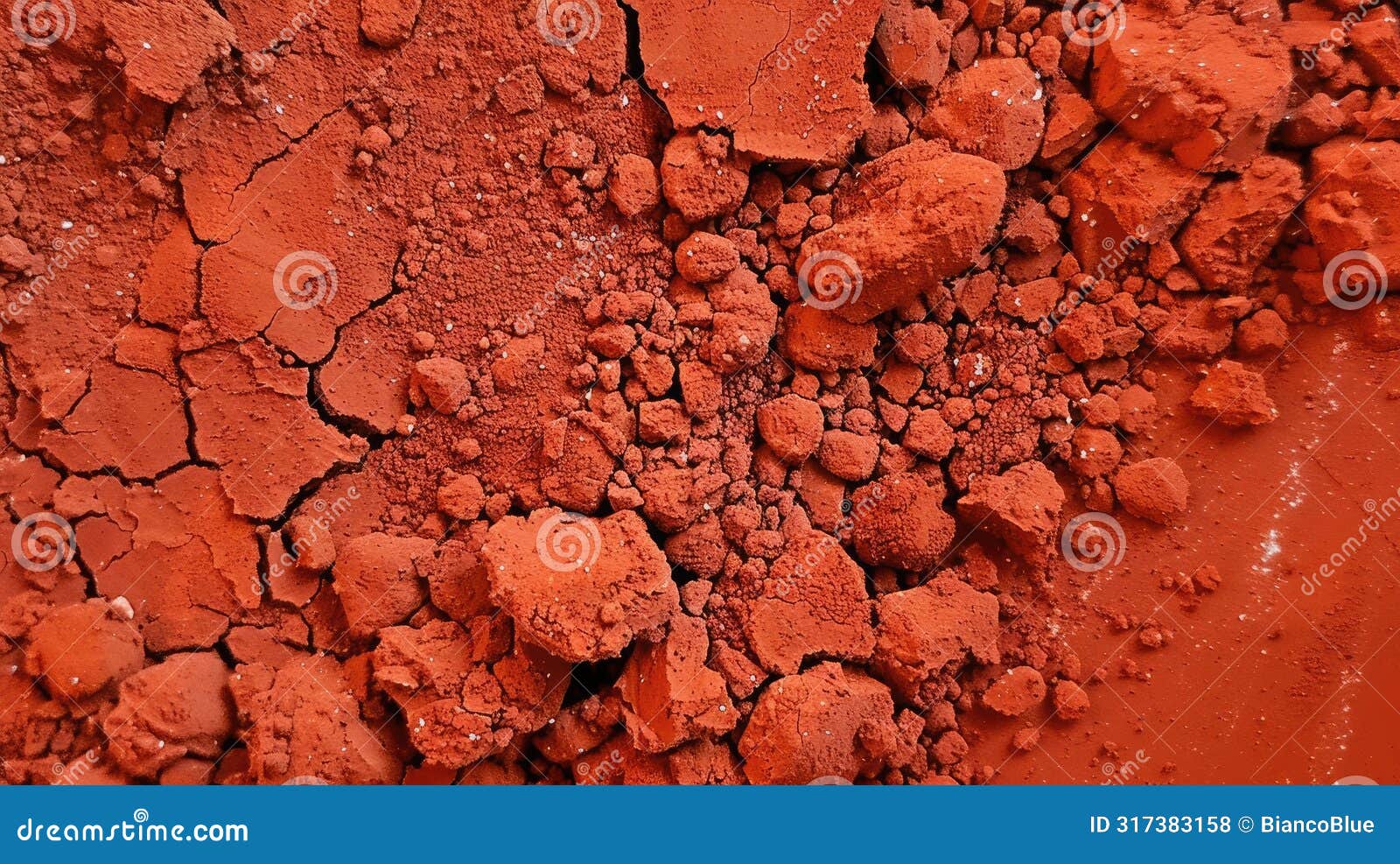 A Close Up of Laterite Soil AIG51A Stock Photo - Image of river, warm ...