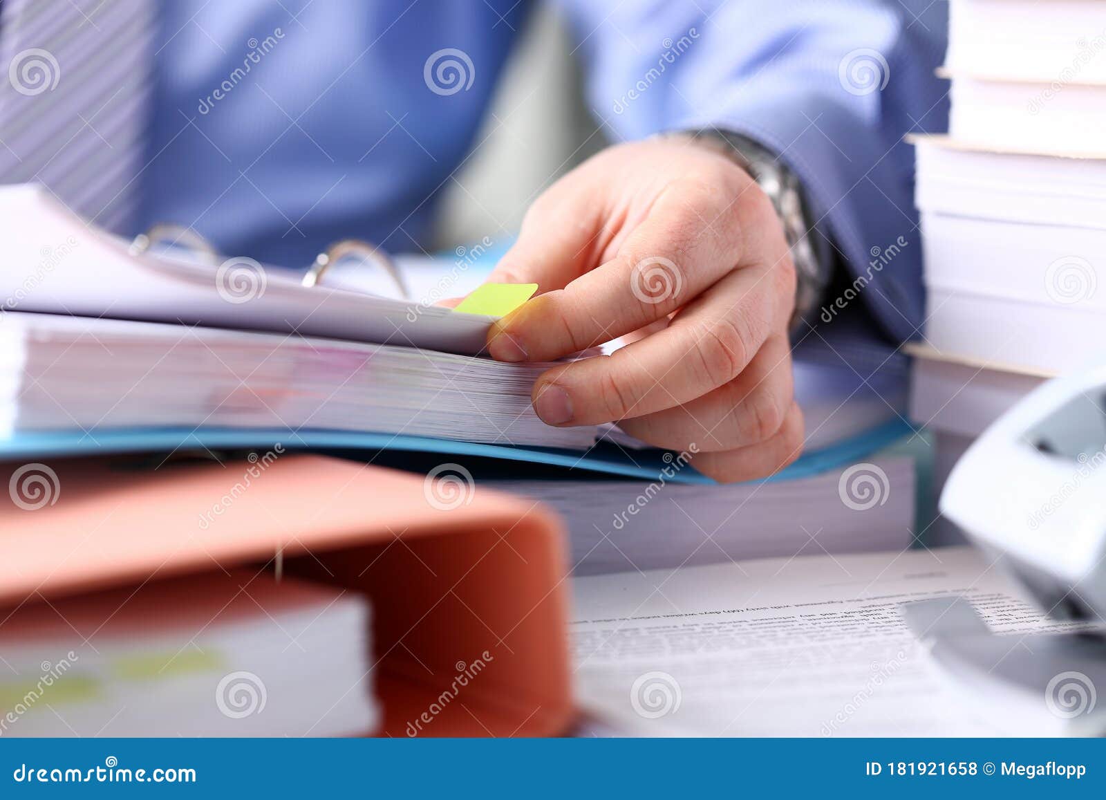Man Having Deadline and Working Hard Stock Photo - Image of closeup ...