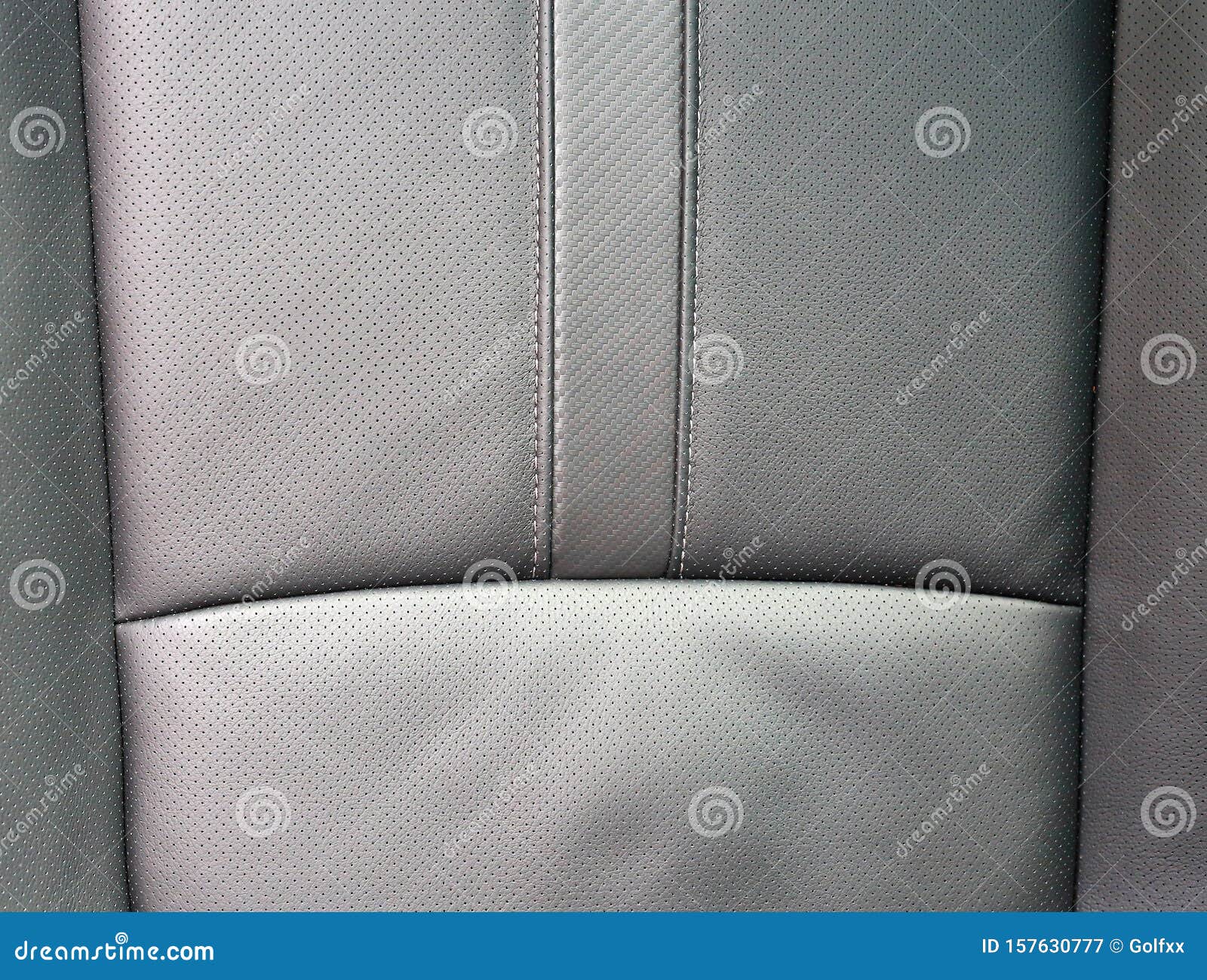 Close-up Leather car seat stock image. Image of lining - 157630777