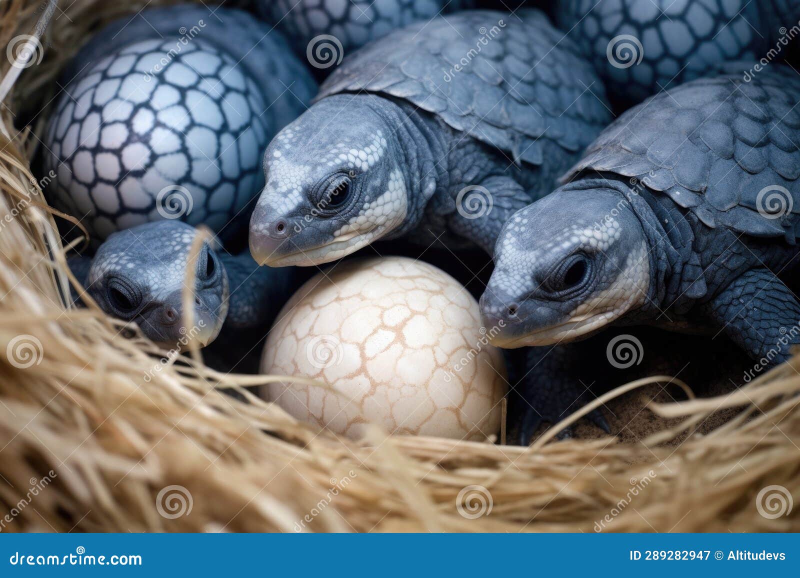 Close-up of Leatherback Sea Turtle Eggs in Nest Stock Image - Image of ...