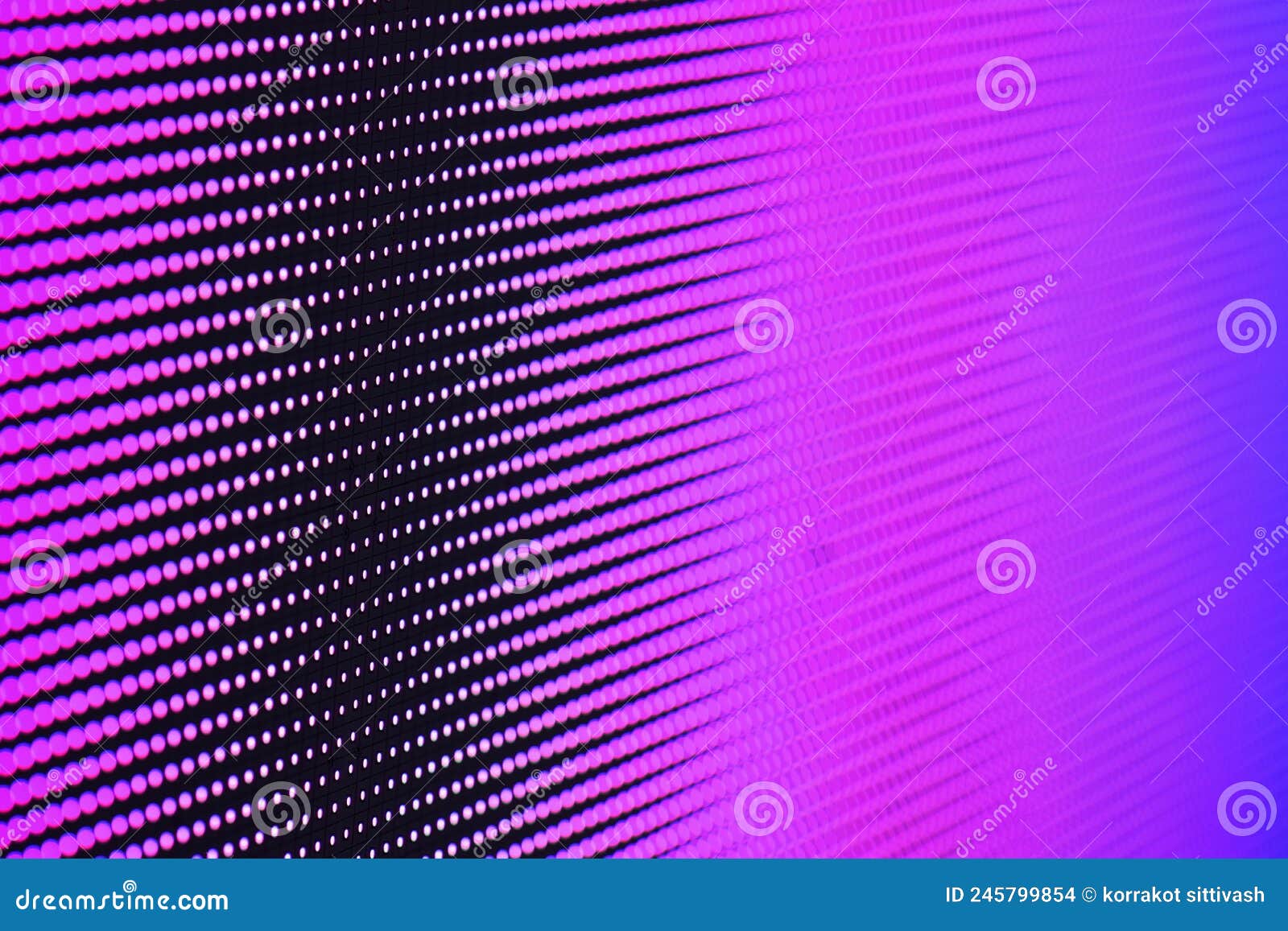 Close-up of Led Screen Surface Video Wall Screen with Glowing Dot ...