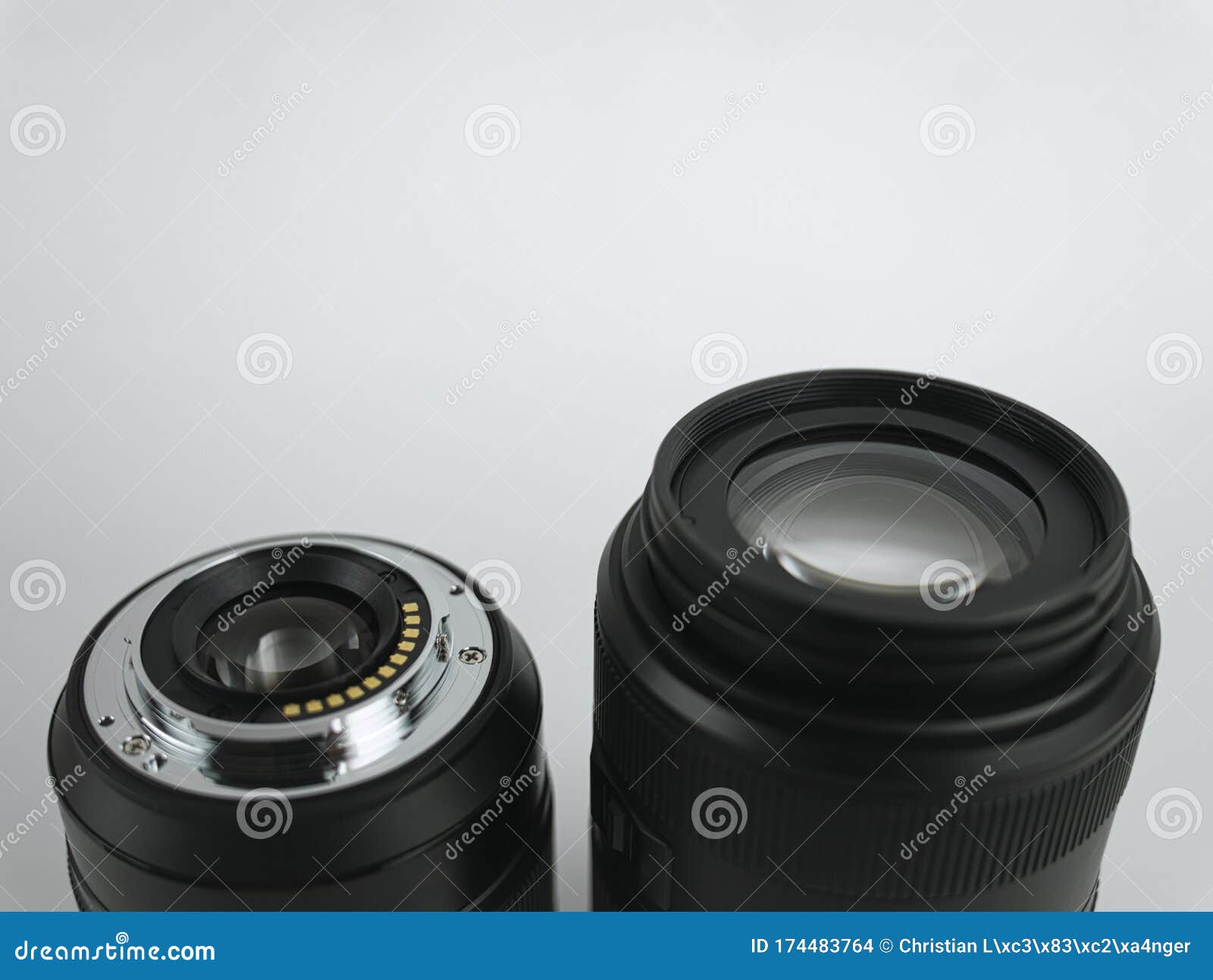 Close Up of Lens Bayonet and Camera Lens Stock Photo - Image of lens ...
