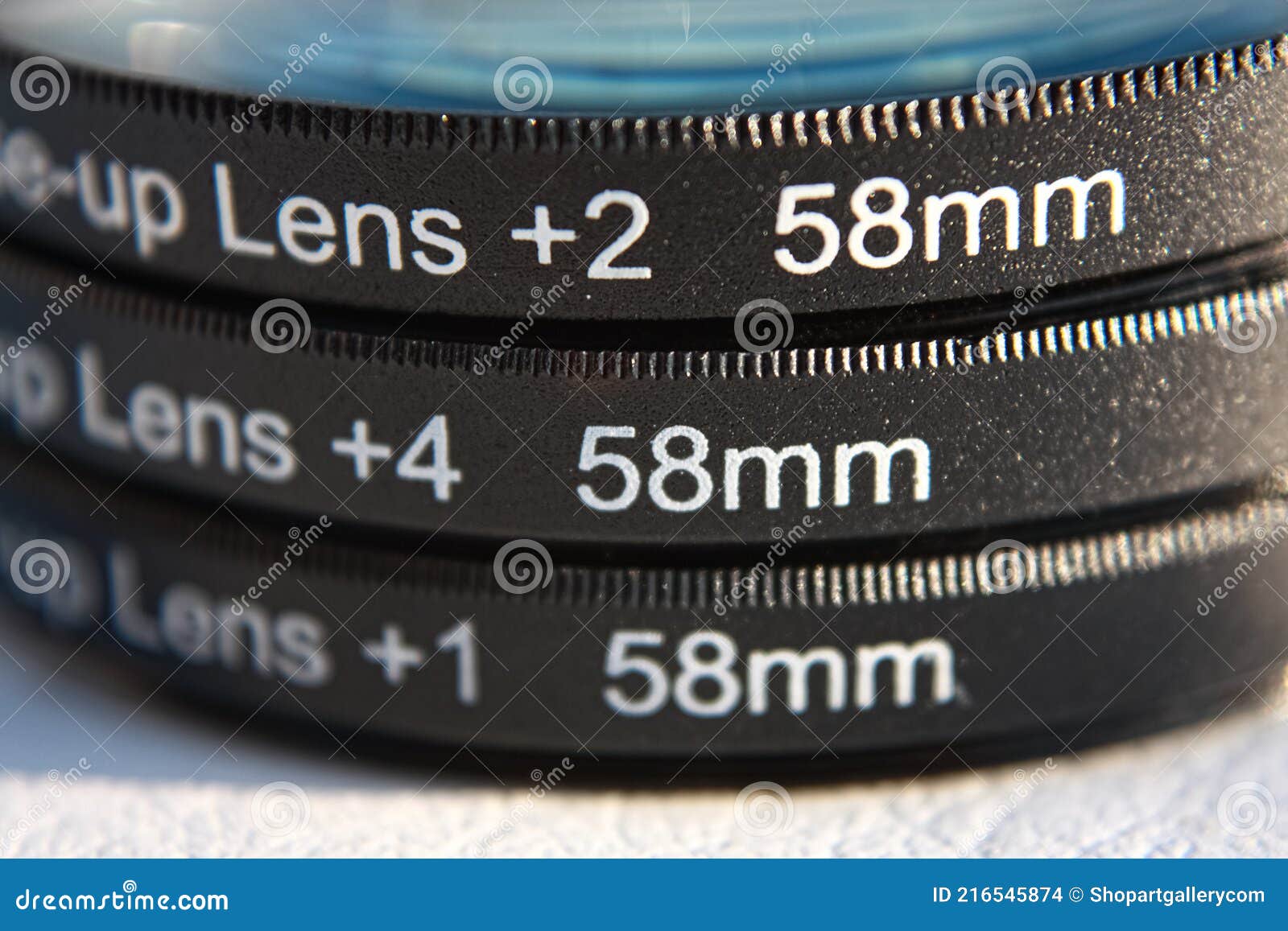 Close-up lens stock photo. Image of camera, optical - 216545874