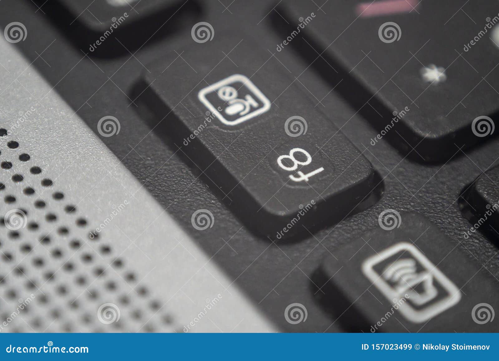 Close Up of the Letter M on a Keyboard Stock Image - Image of macro ...