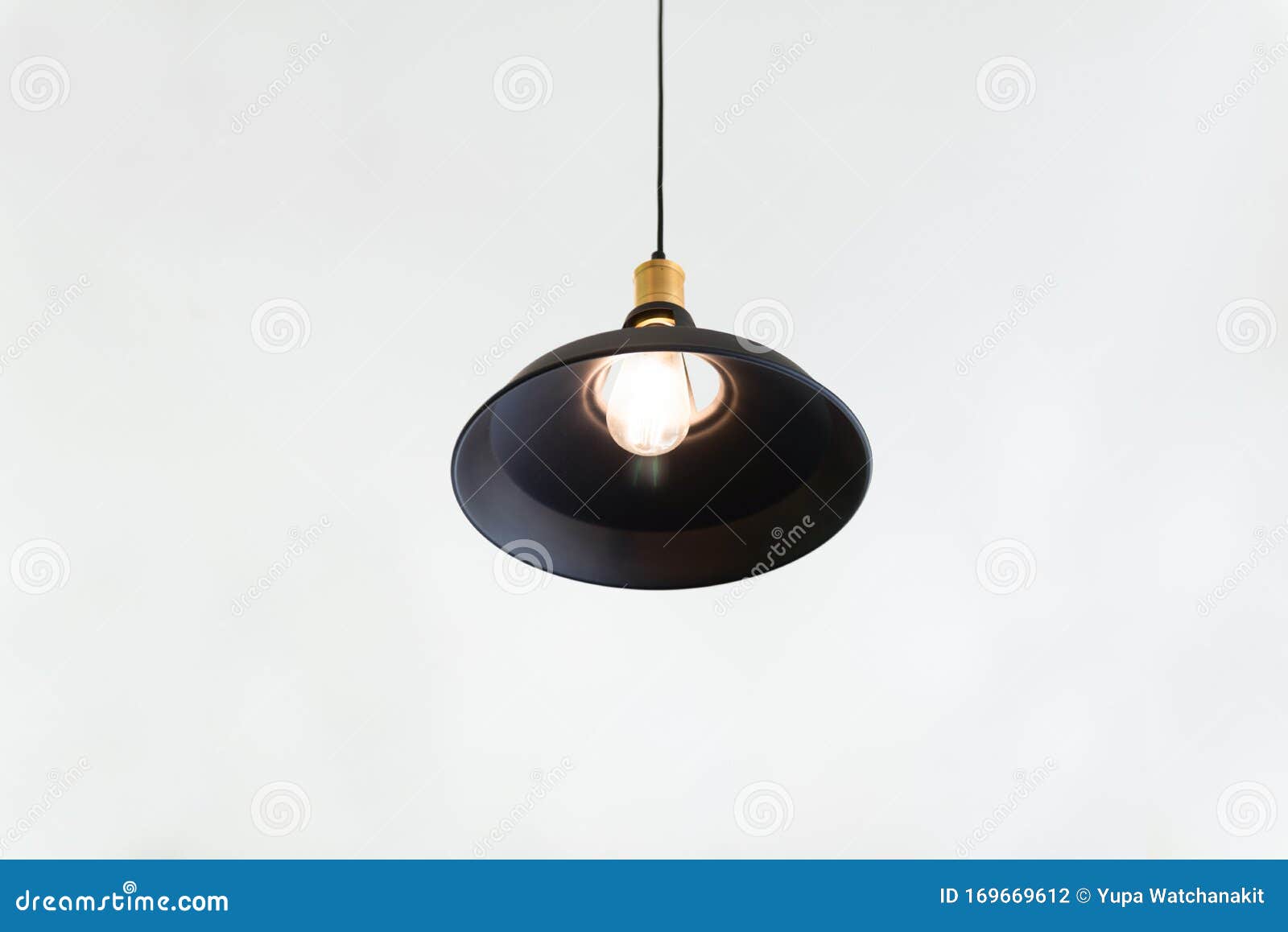 Close Up of Light Bulb Turn on Stock Photo - Image of creative, green ...