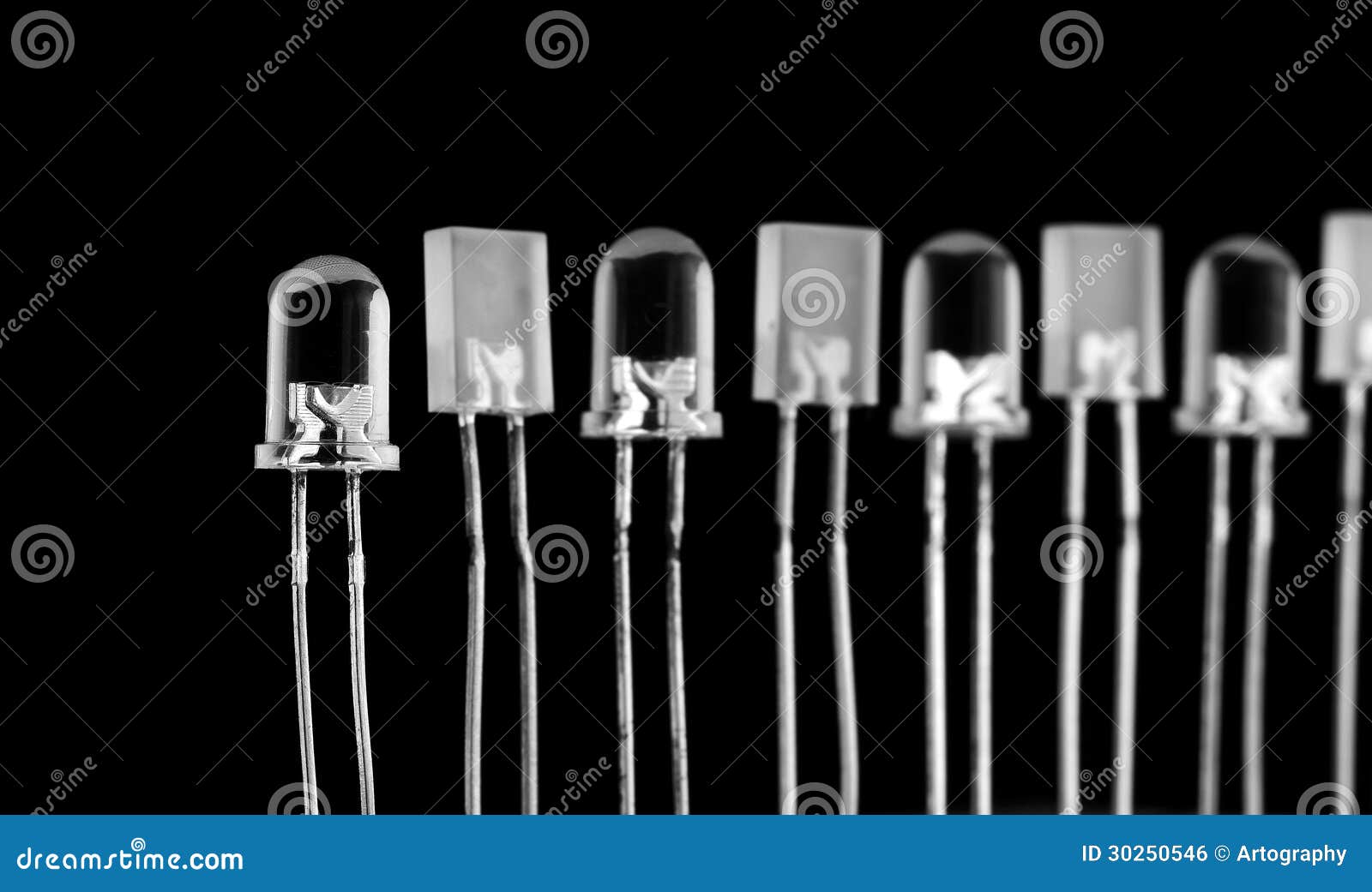 LEDs stock photo. Image of component, semiconductor, field - 30250546
