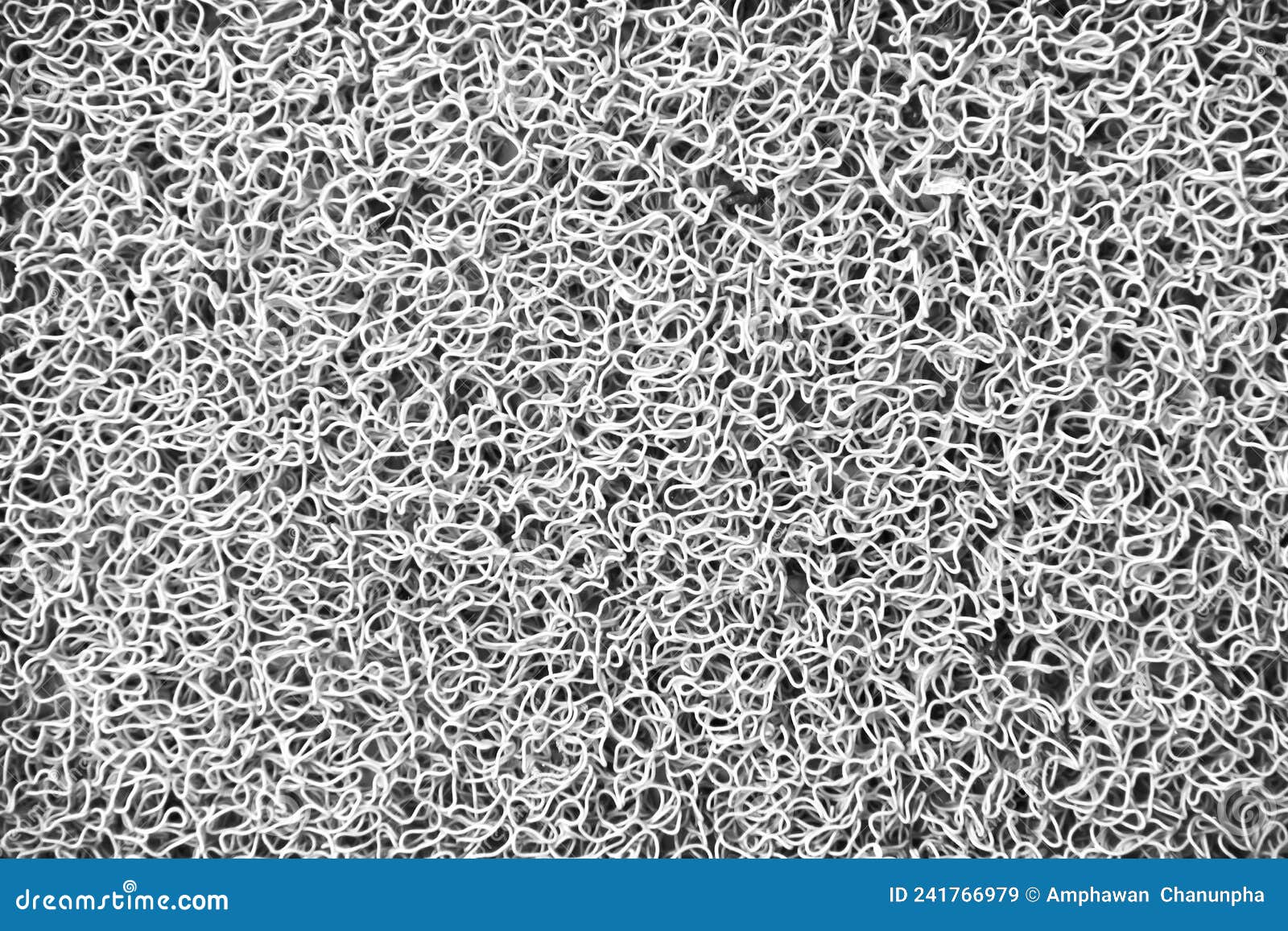 Light Gray Rubber Doormat with Curly Seamless Patterns Texture ...