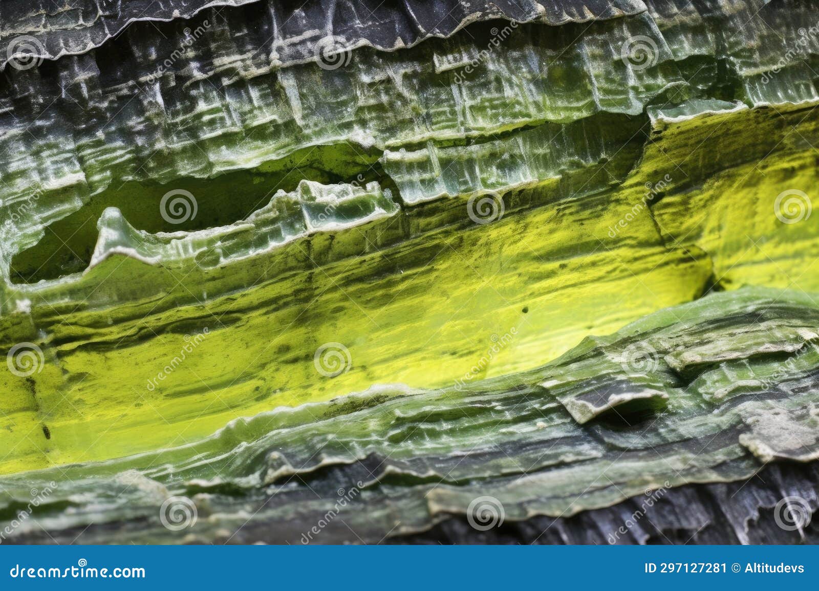 Close-up of Lime Deposits in a Cave Stock Image - Image of limestone ...