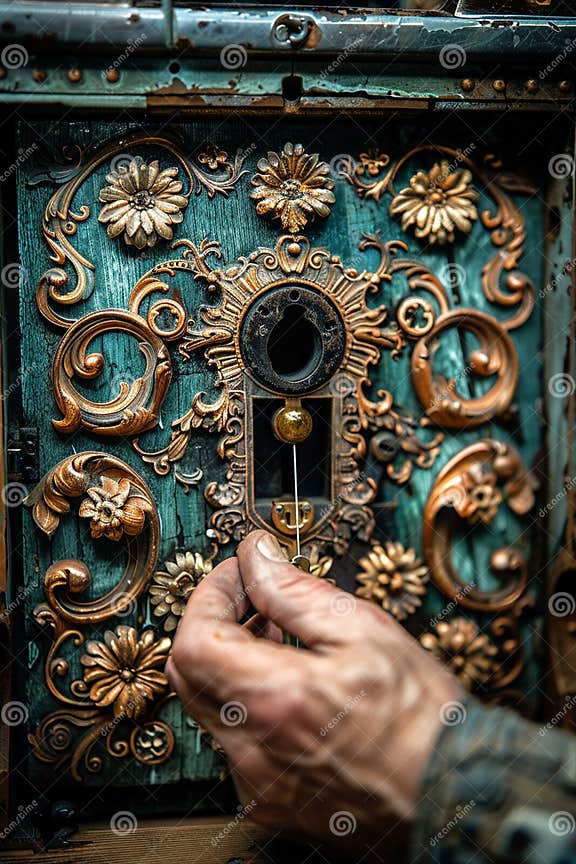Close-up of a Lockpicker at Work Stock Photo - Image of door, guard ...