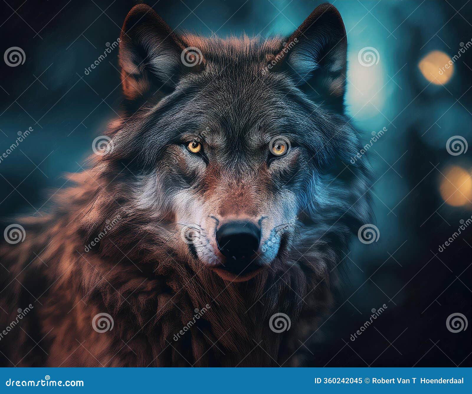 Close Up Logo of a Woolf stock illustration. Illustration of emblem ...