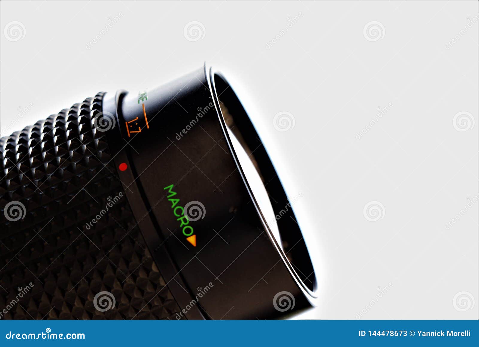 Close Up of a Macro Lens for Digital Camera. Stock Image - Image of ...