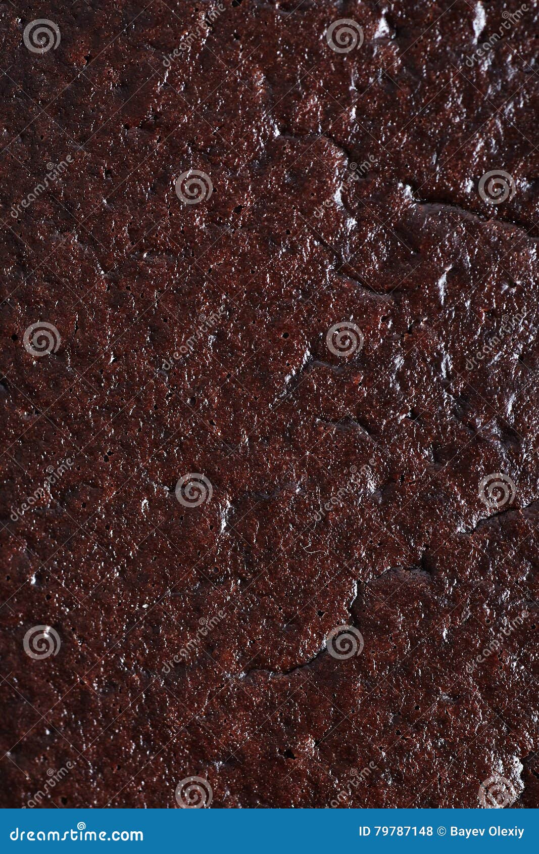 Close-up Macro Photograph of Chocolate Cake Texture Stock Photo - Image ...