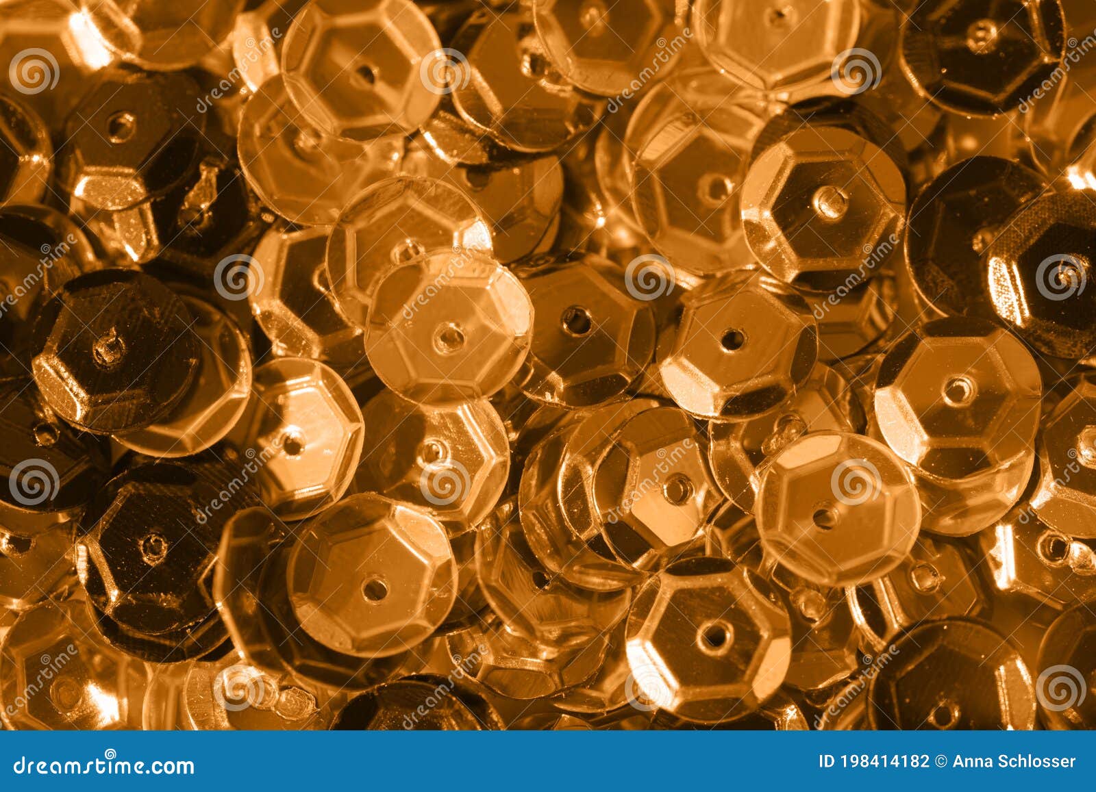 Close Up Macro of Sequin Texture Pattern Festive Shiny Backdrop Toned ...