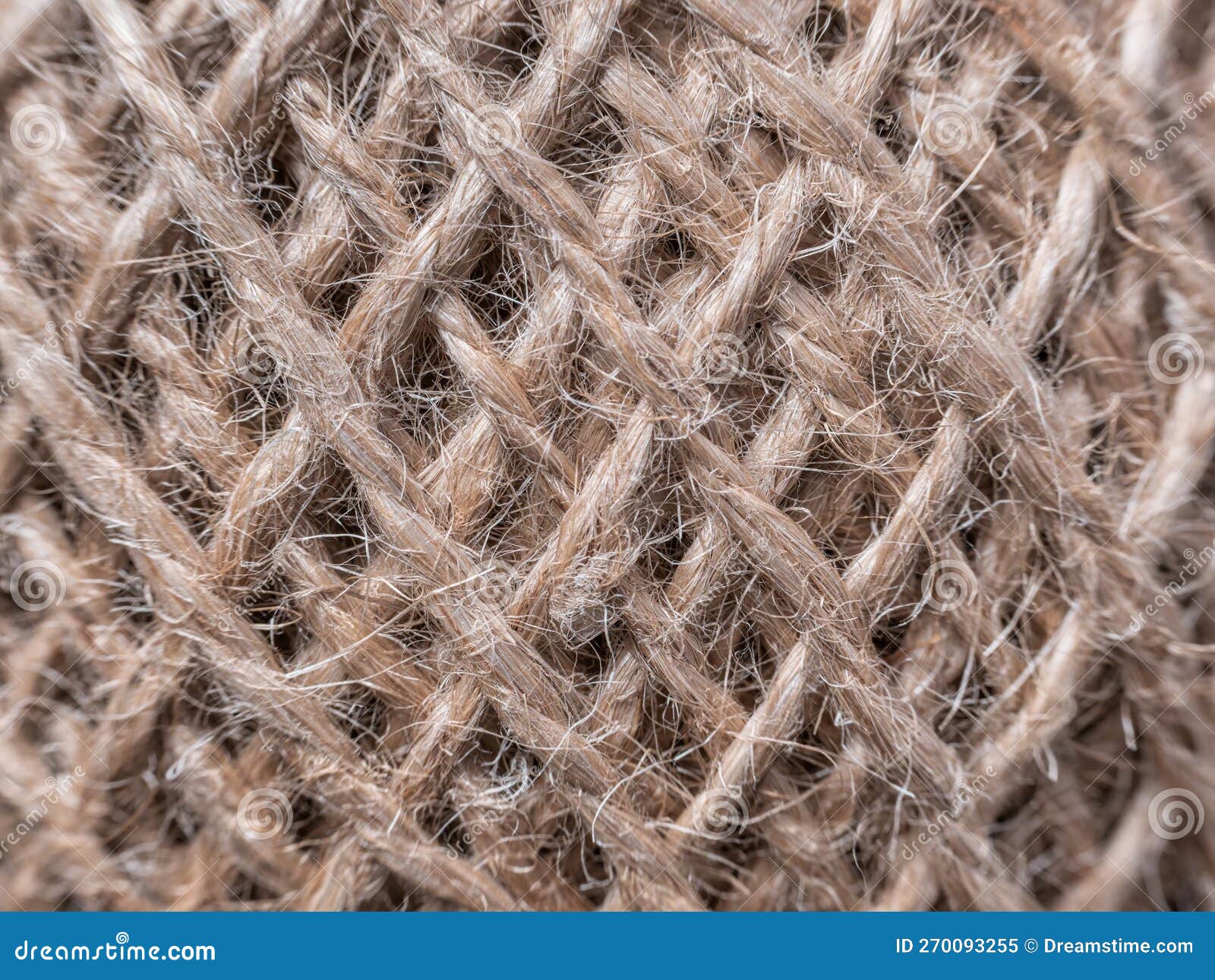 Close Up Macro with Threads Twisted Together in a Ball of Strings Stock ...