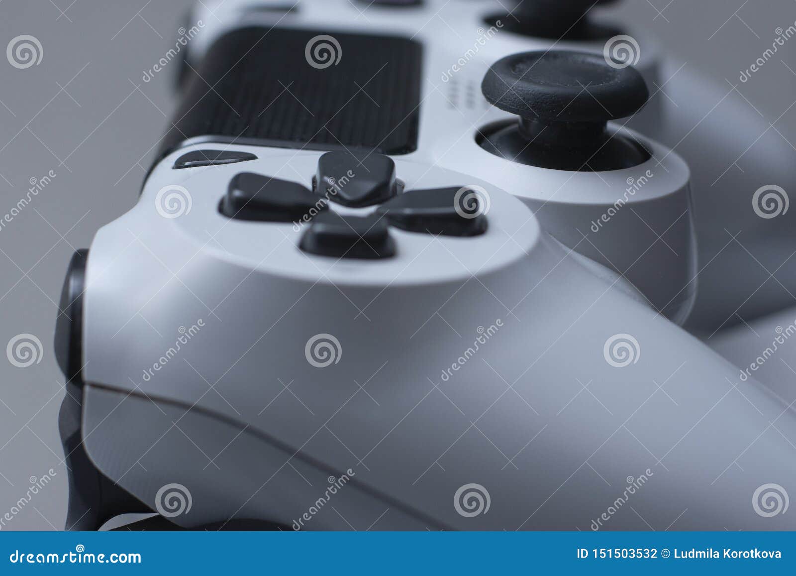 Close Up Macro Veiw of Buttons Controller. Stock Photo - Image of close ...