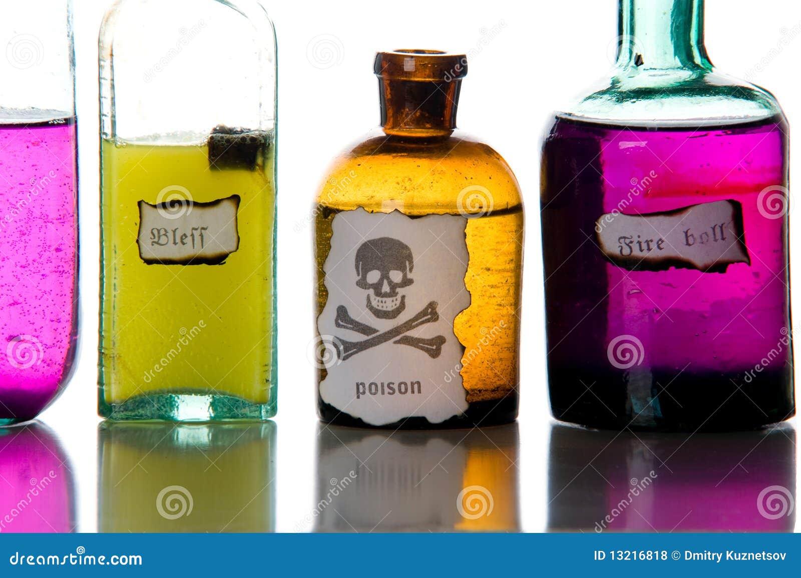 Old Fashioned Poison Bottle. Royalty-Free Stock Photography ...