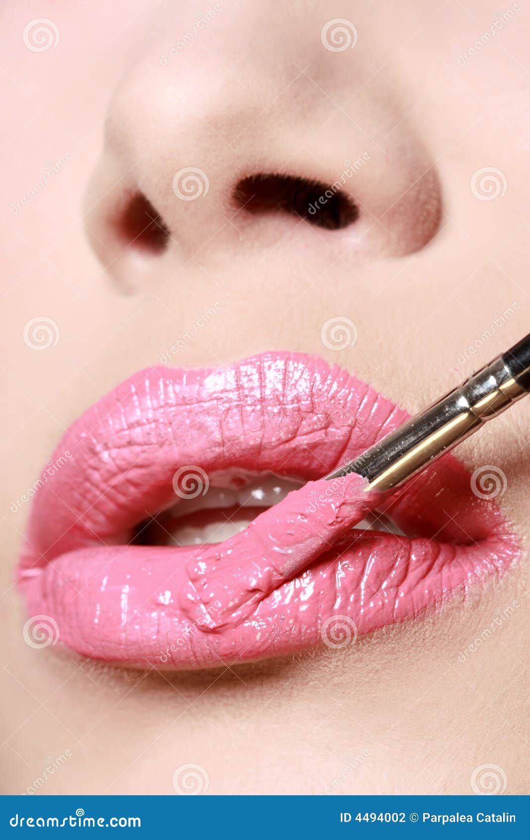 Close-up make-up stock photo. Image of model, beautiful - 4494002