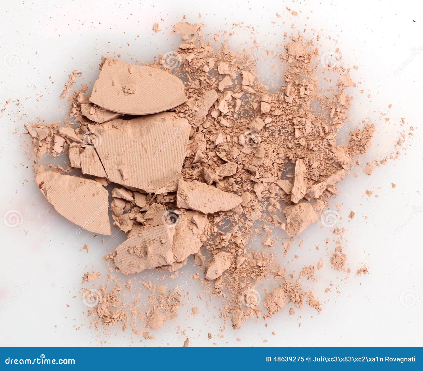 Close Up of a Make Up Powder Stock Image - Image of background, macro ...