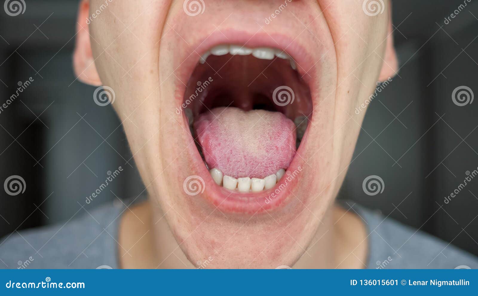 Close Up of Male Mouth and Teeth Stock Image - Image of mouth, portrait ...
