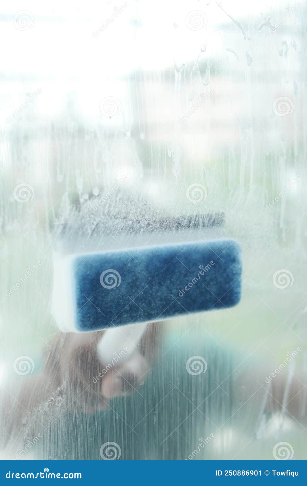 Close Up of Man Hand Cleaning Window Glass Stock Image - Image of check ...